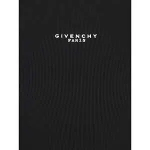 Givenchy Sleeveless Ribbed Tank Top - Black