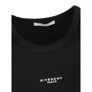 Givenchy Sleeveless Ribbed Tank Top - Black