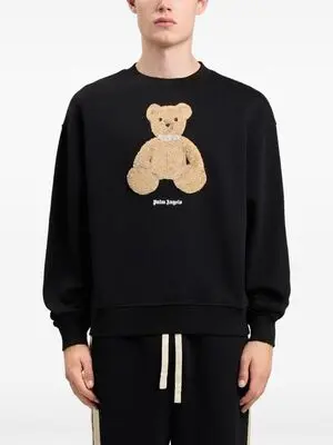 Palm Angels Bear Graphic Crewneck Sweatshirt - Multicolor