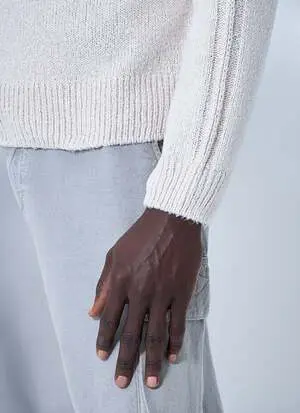 Our Legacy Silk Knit Crewneck Sweater - Cream