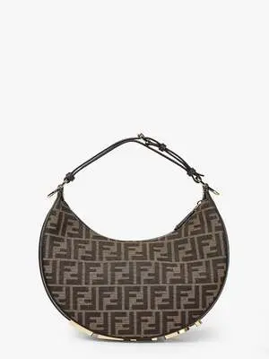 Fendi Ff Jacquard Fabric Handbag - Multicolor