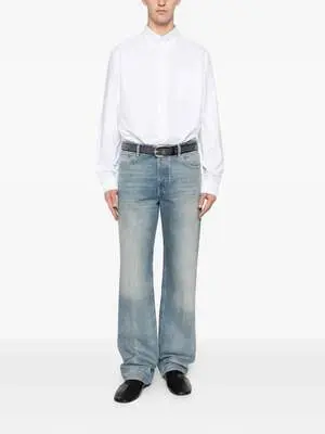Givenchy Classic Fit Long Sleeve Shirt ` Jacquard - Multicolor