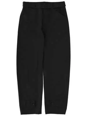 LEMAIRE Tailored Wool Blend Straight Fit Pants - Gray