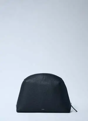 TOTEME Textured Leather Pouch - Black