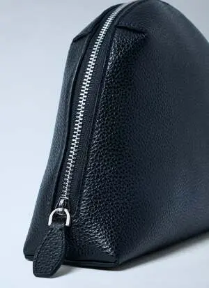TOTEME Textured Leather Pouch - Black