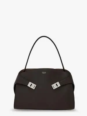 FERRAGAMO Hug Soft Two-tone Shoulder Bag - Multicolor