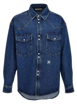 Palm Angels Monogram Denim Jacket