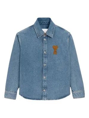 Ami De Coeur Denim Shirt - Multicolor