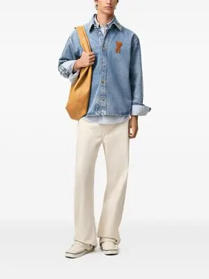 Ami De Coeur Denim Shirt - Multicolor