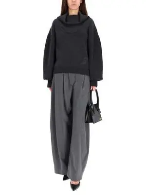 Jacquemus Jersey Ball" Sweater - Gray