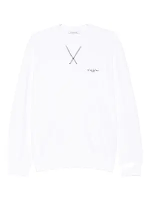 Givenchy GIVENCHY Logo Cotton Hoodie Multicolor