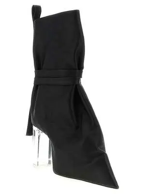 Rick Owens Tied Taco Kiss Ankle Boots