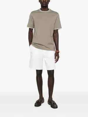 Brunello Cucinelli T-shirt With Faux-layering - Multicolor