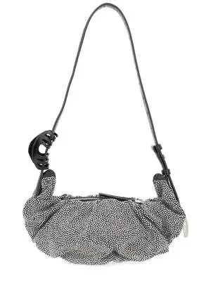 DIESEL® Embellished Shoulder Bag - Black