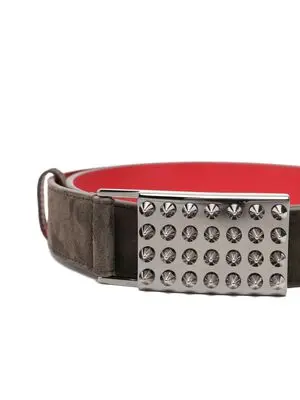 CHRISTIAN LOUBOUTIN Studded Leather Belt