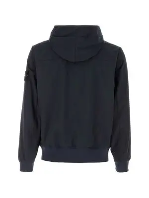 Stone Island Nylon Blouson Jacket With Badge Detail - Multicolor