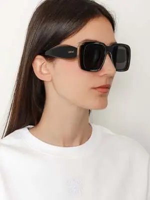 Loewe Sierra Sunglasses - Black