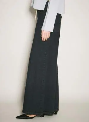 Marni Wide-leg Stretch Jeans With Integrated Belt
