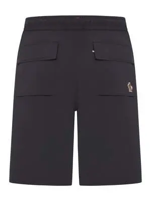 Moncler Technical Fabric Shorts With Drawstring Waist