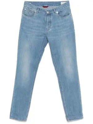 Brunello Cucinelli BRUNELLO CUCINELLI Cotton Denim Pants Multicolor