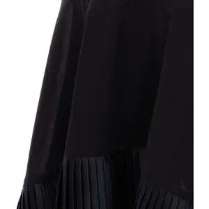 Sacai Asymmetrical Pleated Flounce Skirt