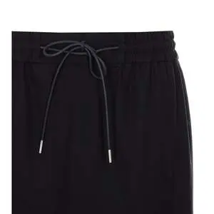 Sacai Asymmetrical Pleated Flounce Skirt