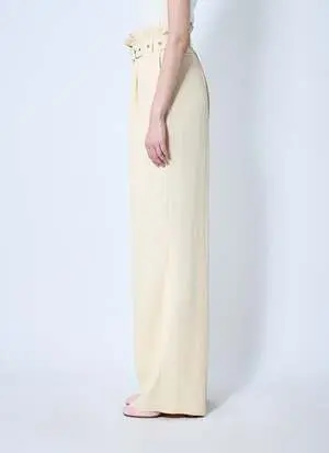 Dries Van Noten Belted Plain Weave Pants