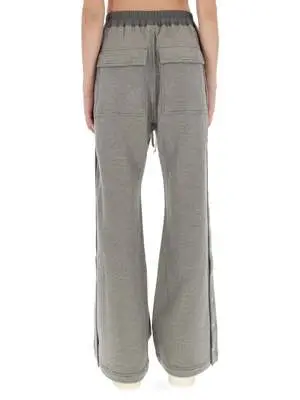 Rick Owens Pusher Wide-leg Pants - Gray