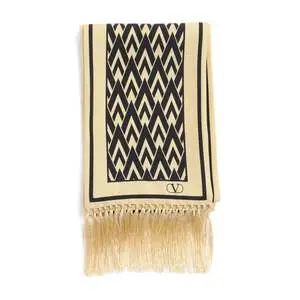 Valentino Garavani Neutrals Scarves - Cream