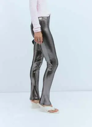 Blumarine Metallic Leggings