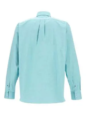 Fendi Shirt With `ff` Embroidery - Multicolor