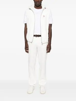 Brunello Cucinelli Logo Cotton T-shirt - Multicolor