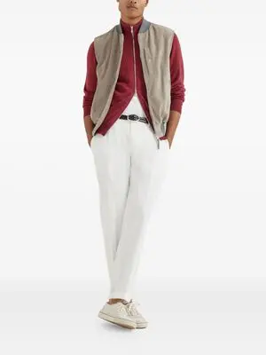 Brunello Cucinelli Cotton Blend Trousers - Multicolor