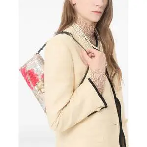 Valentino Garavani Calfskin Leather Shoulder Bag