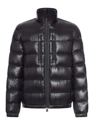 Moncler Quilted Bomber Jacket - Black