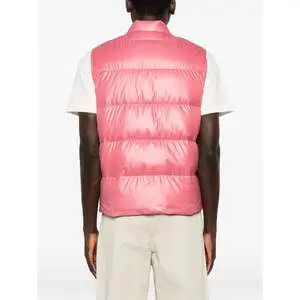 Moncler Quilted Sleeveless Vest - Pink