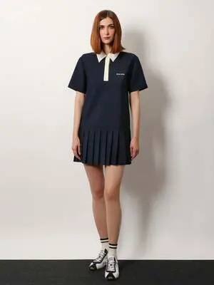 Miu Miu Mohair And Virgin Wool Dress