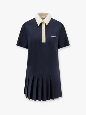 Miu Miu Mohair And Virgin Wool Dress - Multicolor