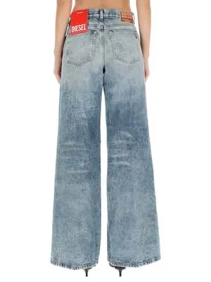 DIESEL® 1978 D-akemi Flare Fit Jeans - Blue