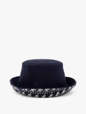 Dior Virgin Wool And Silk Cloche Hat
