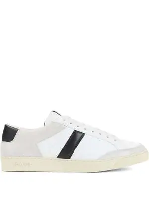 TOM FORD TOM FORD Leather Sneakers With Paneled Design Multicolor