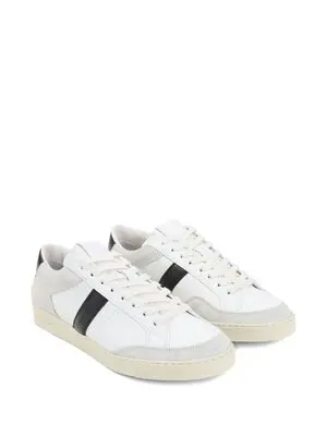 TOM FORD Leather Sneakers With Paneled Design - Multicolor