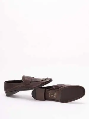 Prada Goat Skin Leather Loafers