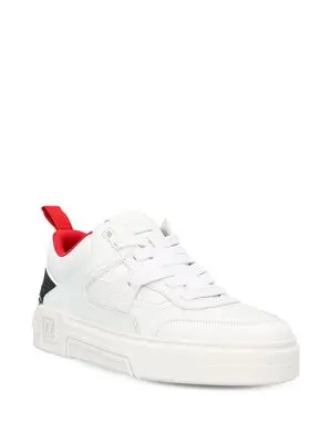 CHRISTIAN LOUBOUTIN Astroloubi Perforated Leather Sneakers