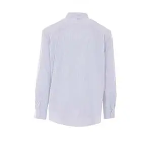 Saint Laurent Striped Cassandre Shirt - Cream