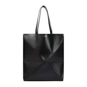 Loewe Puzzle Fold Large Tote - Black