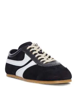 Dries Van Noten Two-tone Leather And Suede Sneakers - Multicolor