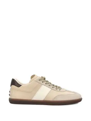 TOD'S Leather Sneakers With Studded Detail - Multicolor