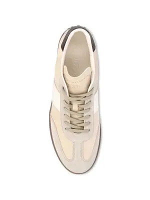TOD'S Leather Sneakers With Studded Detail - Multicolor