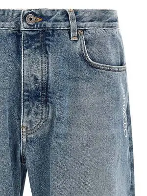 Off-White Half Arrow Denim Jeans - Blue